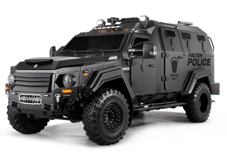 Studio Photography of Armoured Police Vehicle (MPV) | BP imaging